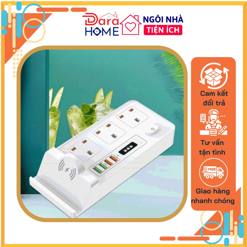 (NEW Model) Smart multi-function Type C Power Socket with 3 USB ports ...