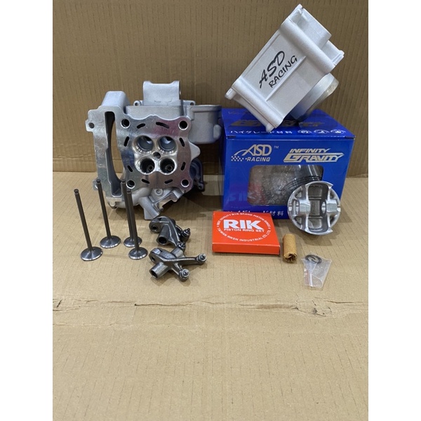 combo set lc135 ceramic block superhead asd racing block racing head 63 65mm 20.23mm 22.25mm ...