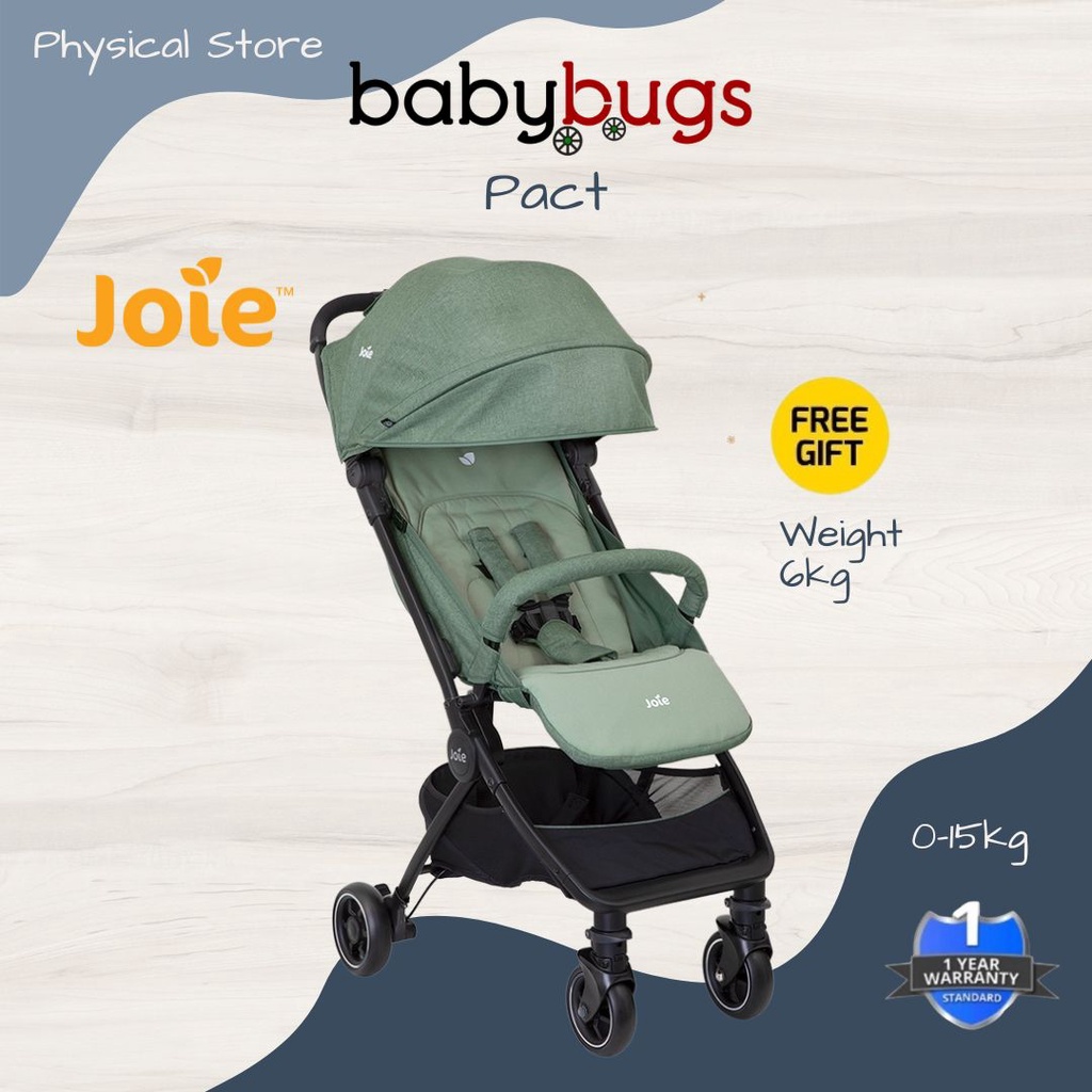 [Free Shipping] Joie Pact Cabin Baby Stroller Light Weight Compact ...