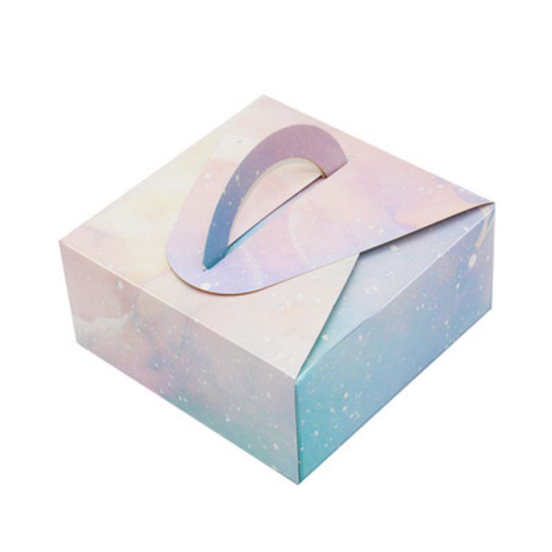 10PCS Mooncake Box 4 Inch Cake Box Kuih Lapis Pastry Puff Packaging Box ...