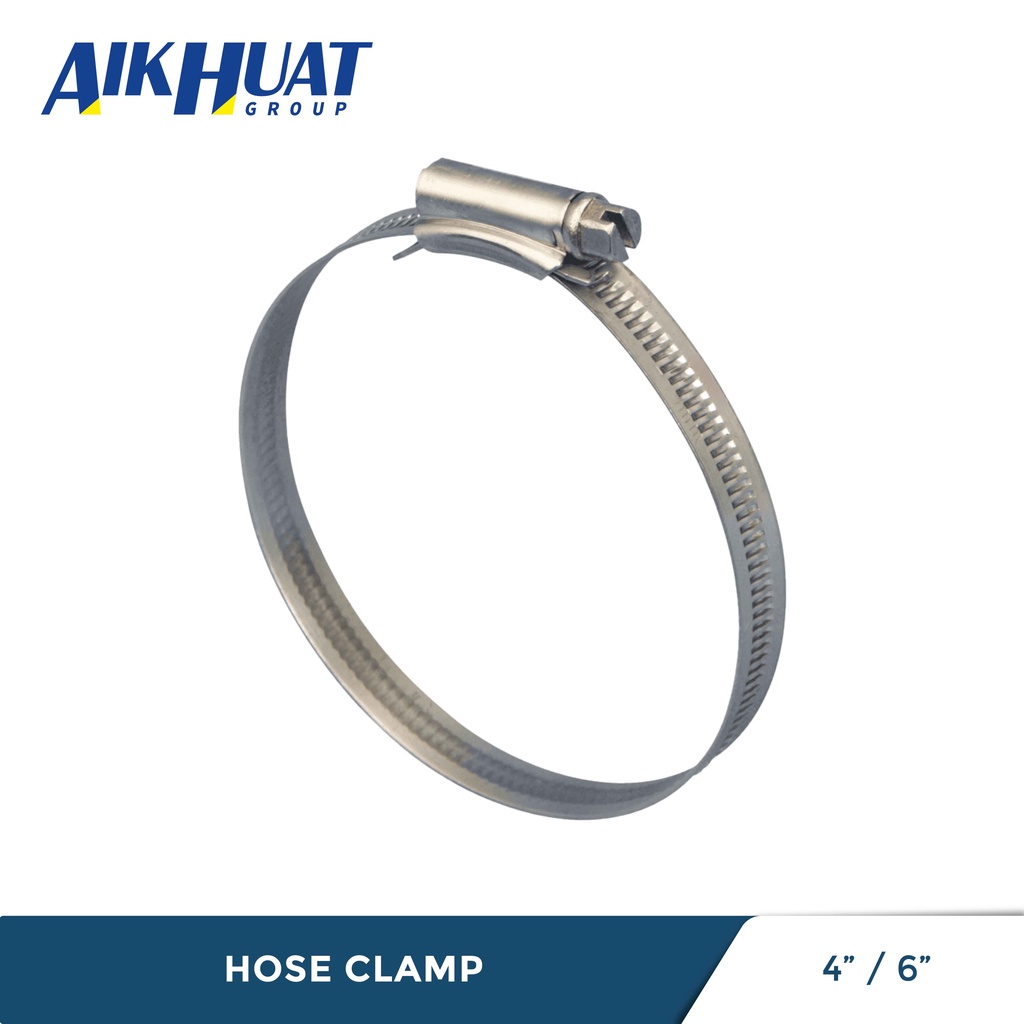 Hose Clamp Adjustable Orbit Hose Clip (4" / 6") High Quality Worm Drive ...