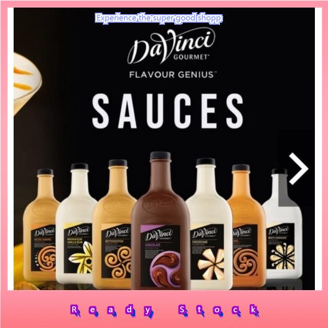 Harun 46 ArefDaVinci Gourmet 2L CHOCOLATE SAUCE / CHEESECAKE SALTED ...