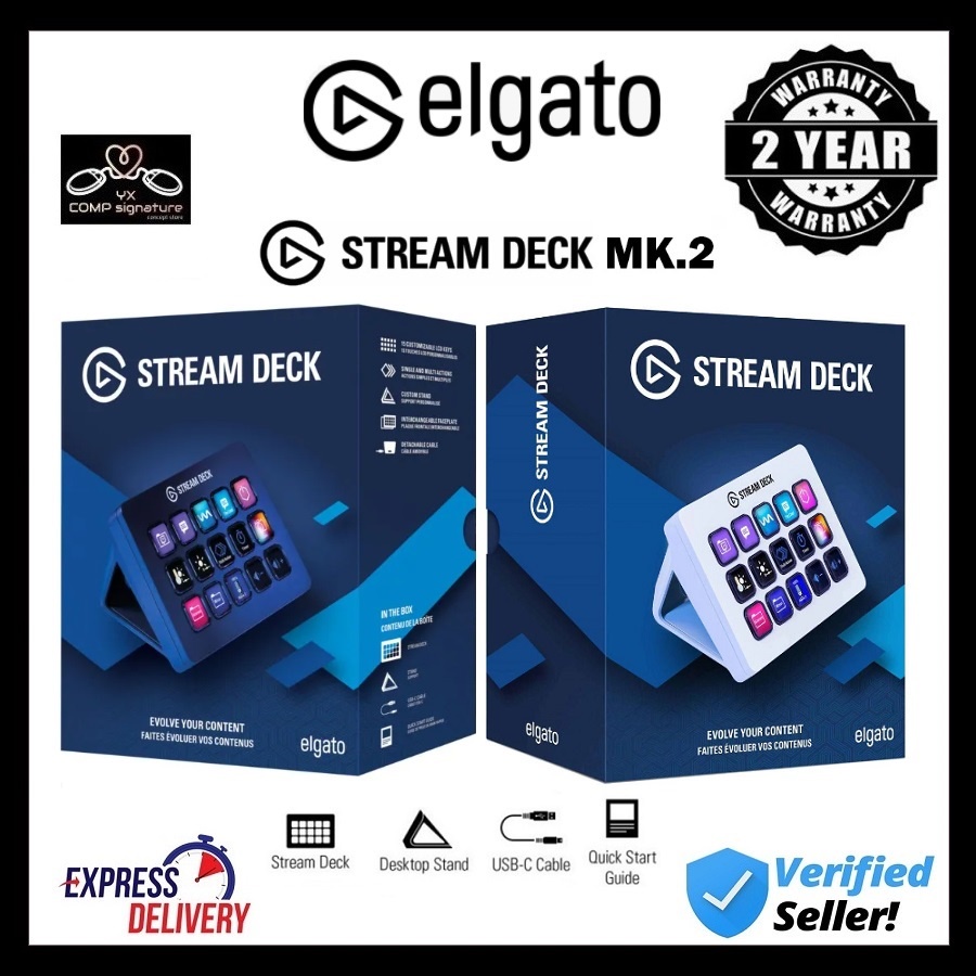 Elgato Stream Deck MK.2 | 10GBA9901 (15 Keys LCD) | Shopee Malaysia