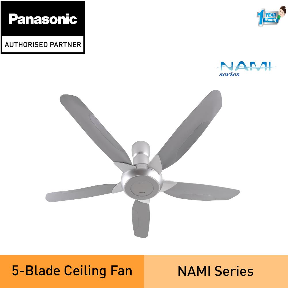 PANASONIC CEILING FAN NAMI 5 BLADES F-M15E2 (60 INCH) | Shopee Malaysia