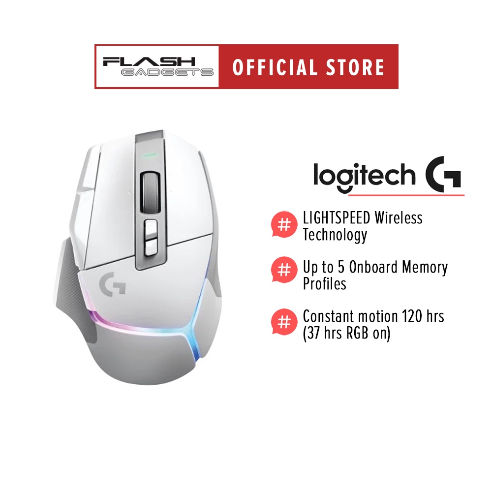 Logitech G502X PLUS LIGHTSPEED Wireless RGB Gaming Mouse | 2 Years ...