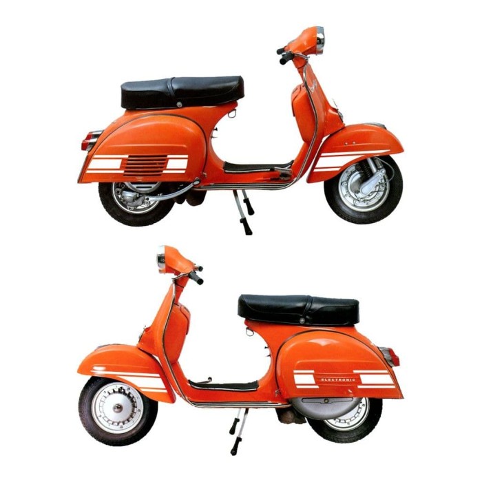 Vespa Rally 001 Stripe Sticker | Shopee Malaysia