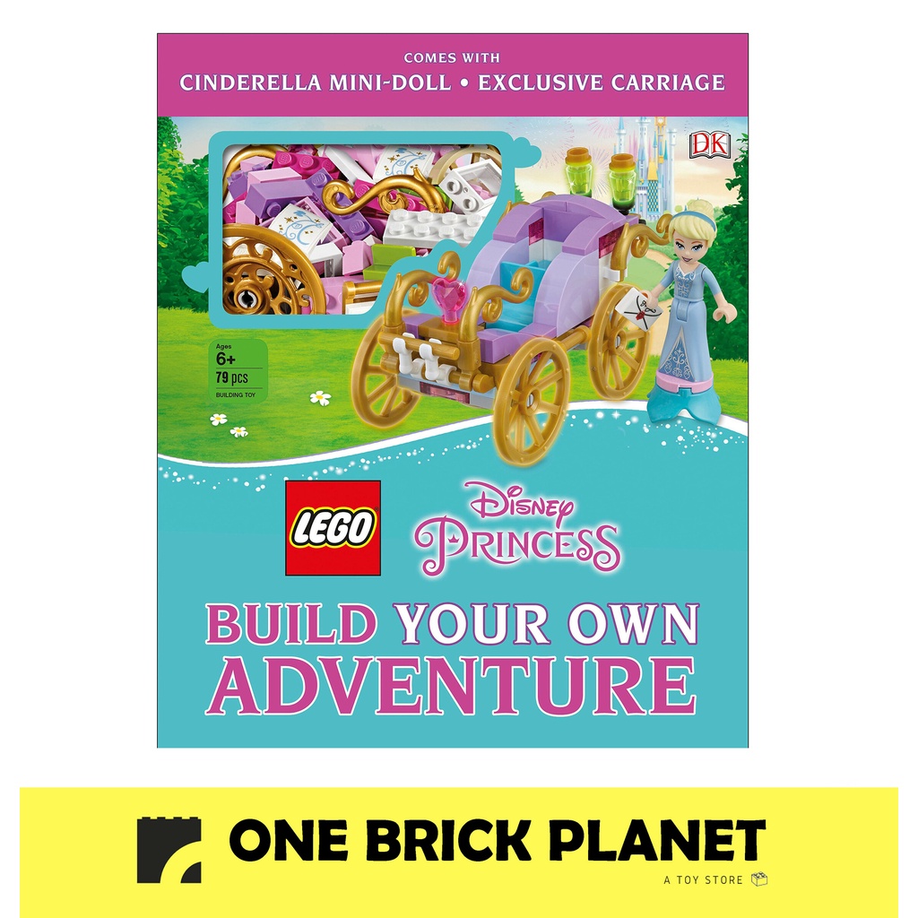 LEGO Disney Princess Build Your Own Adventure (Hardcover Book) | Shopee ...