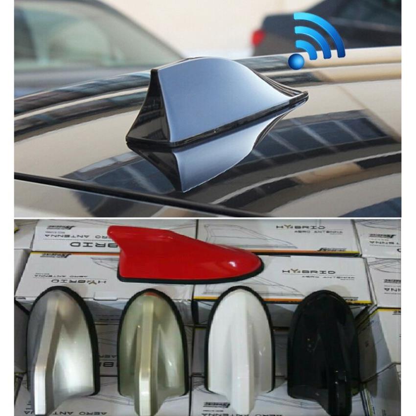 Shark fin antenna has water-resistant rubber gasket to protect ANTEN ...