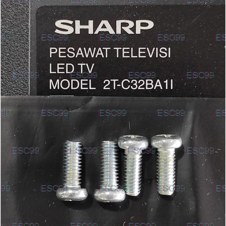 Sharp Tv Leg Bolt 2T-C32BA1I 2T-C32 2T-C32BA1l | Shopee Malaysia