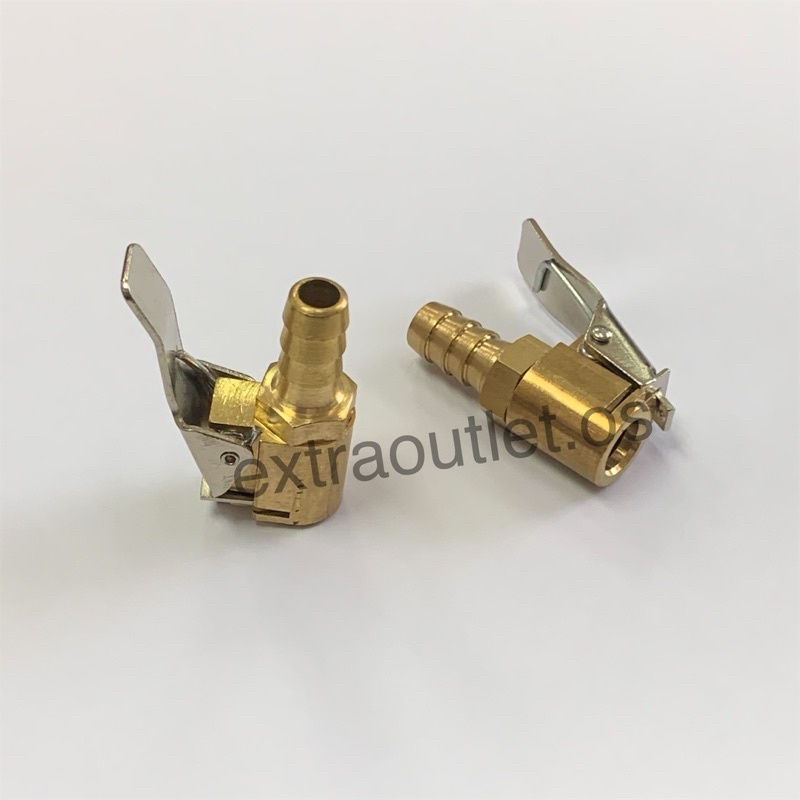 Air Chuck Head Heavy Duty Hose Clamp Hose Clip Air Chuck Kepala Meter ...