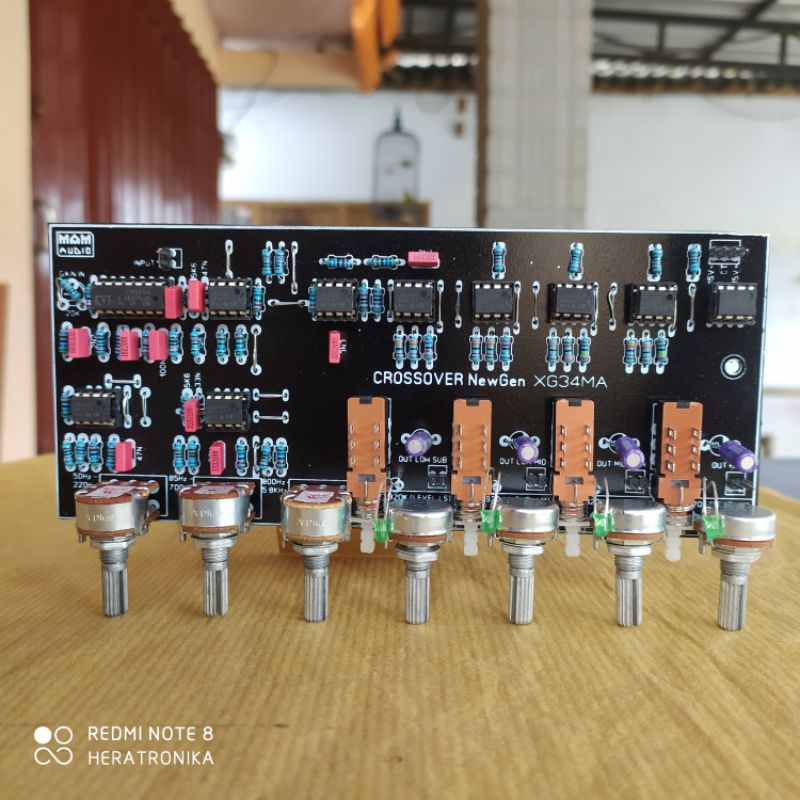 4 Way Active Crossover Kit Variable State System Super Component ...