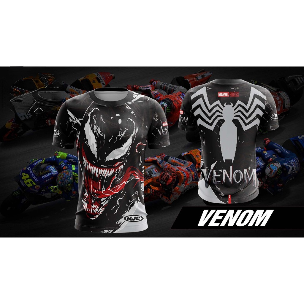 Marvel Venom HJC Design Sublimation Jersey | Shopee Malaysia