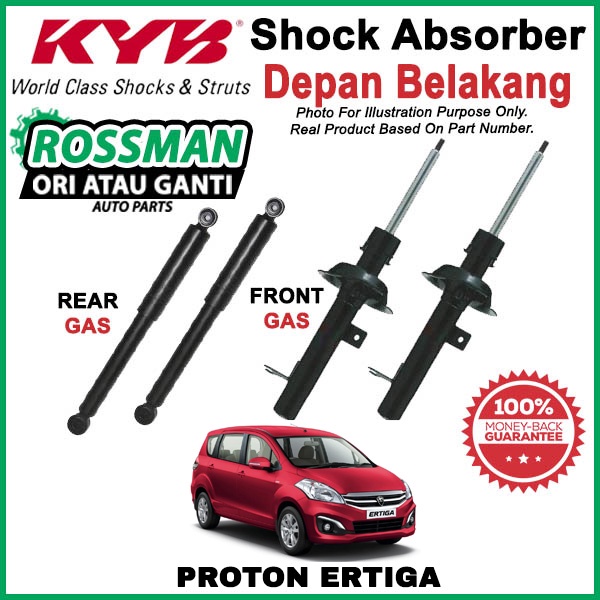 PROTON ERTIGA KYB / KAYABA ORIGINAL SHOCK ABSORBER SET | Shopee Malaysia