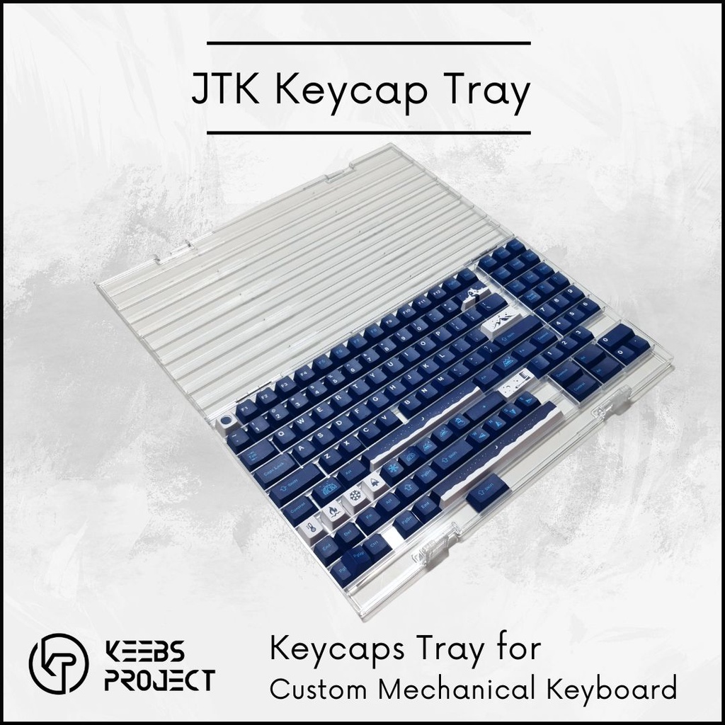 [Free Gift] JTK Transparent Keycap Storage Tray for Display and ...