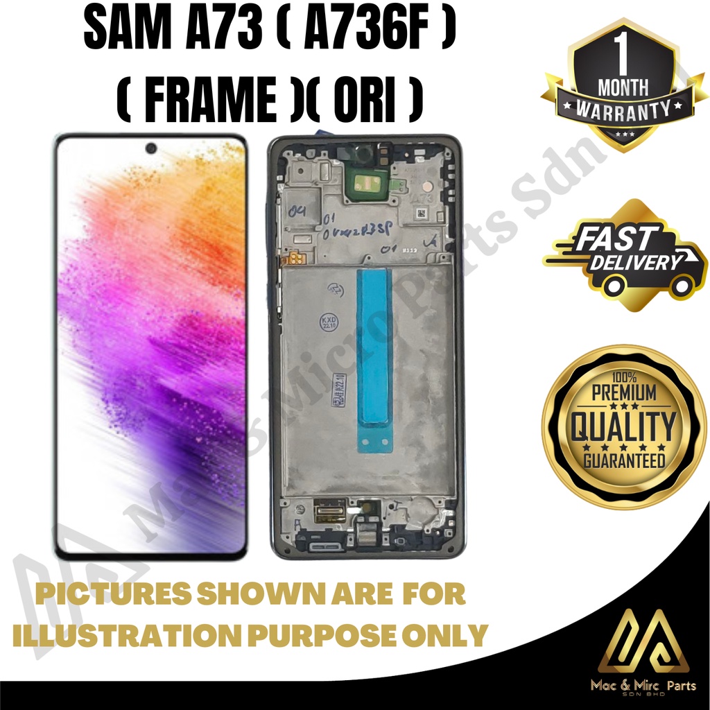 SAMSUNG A73 ( A736F ) Fullset LCD ORIGINAL Quality Touch Screen ...