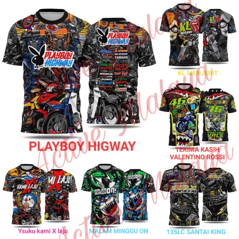 DESIGN TERKINI 2022 BAJU MOTOR YAMAHA RXZ LC ACTIVE MALAYA | Shopee ...