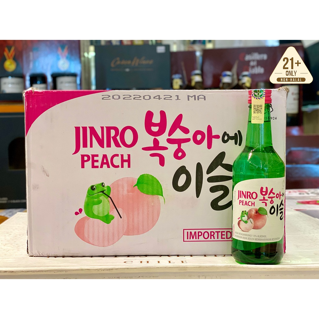 Jinro Peach Carton (20 bottles) | Shopee Malaysia