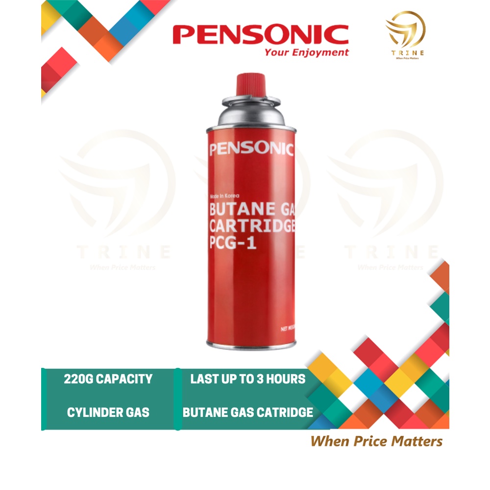 Pensonic Butane Gas Cartridge Cylinder Gas for Portable Gas Cooker PCG ...