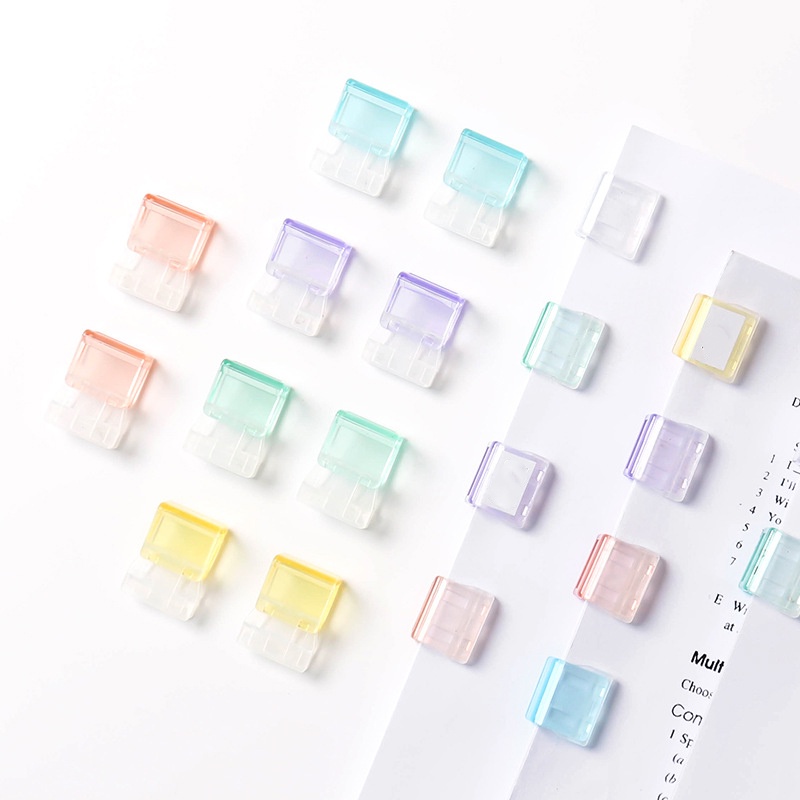 Random Clear Test Paper Holder Plastic Information Folder Student Note ...