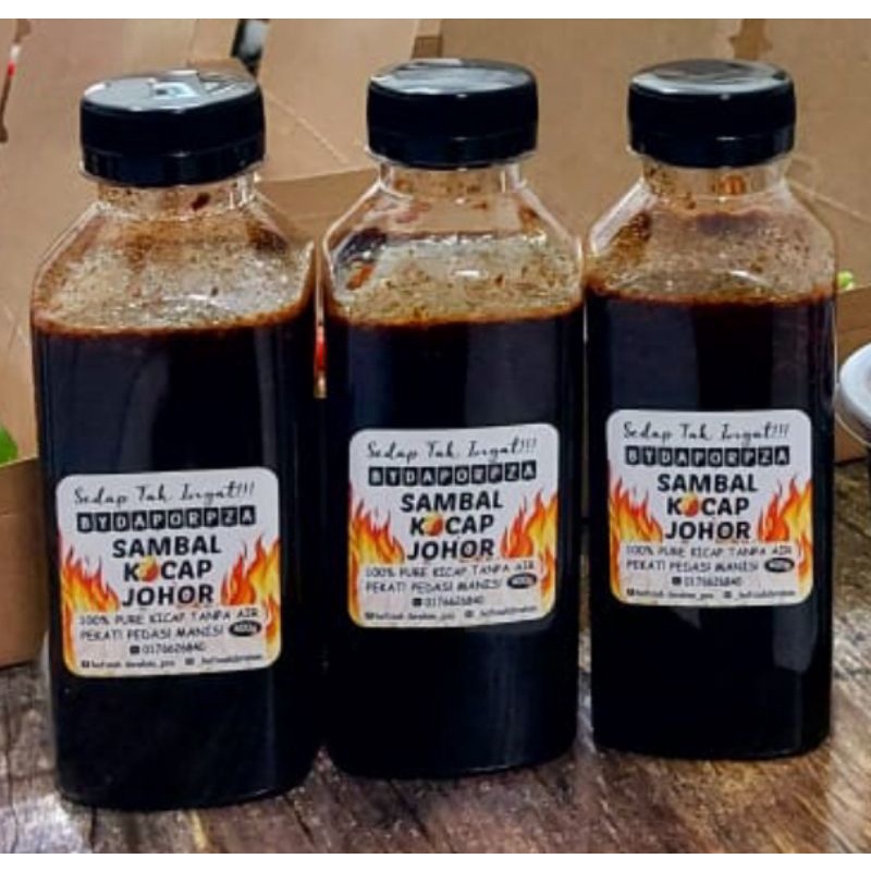 SAMBAL KICAP JOHOR PEKAT TANPA CAMPURAN AIR 400g | Shopee Malaysia
