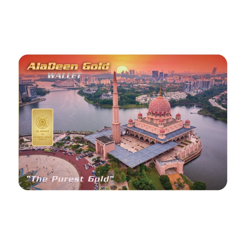 AlaDeen Gold®️ 1gram Exclusive Gold Bar 999.9Au (The Purest Gold ...