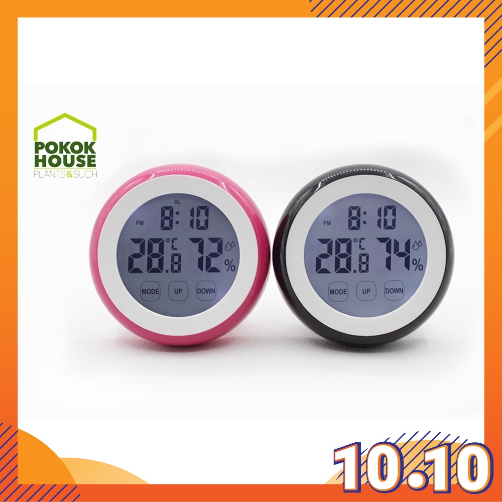 LCD hygrometer/thermometer - bacaan kelembapan dan suhu (for humidity ...