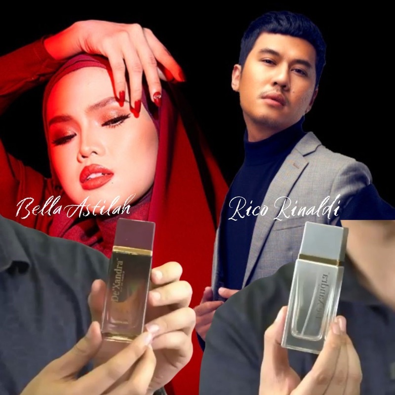 💯 original DEXANDRA PERFUME celebrity Bella Astilah & Rico Rinaldi ...