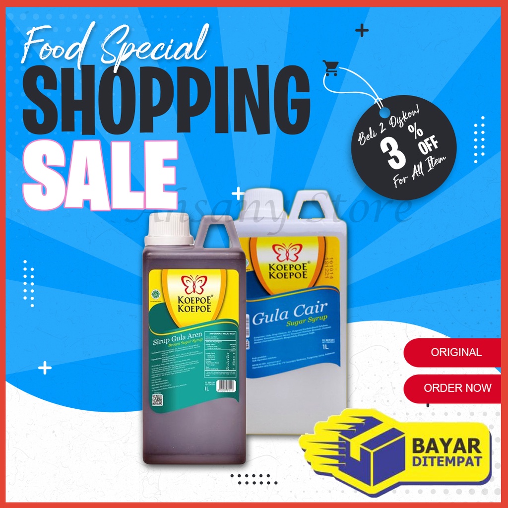 Palm Sugar Syrup Brown Sugar Liquid Koepoe Syrup | Shopee Malaysia