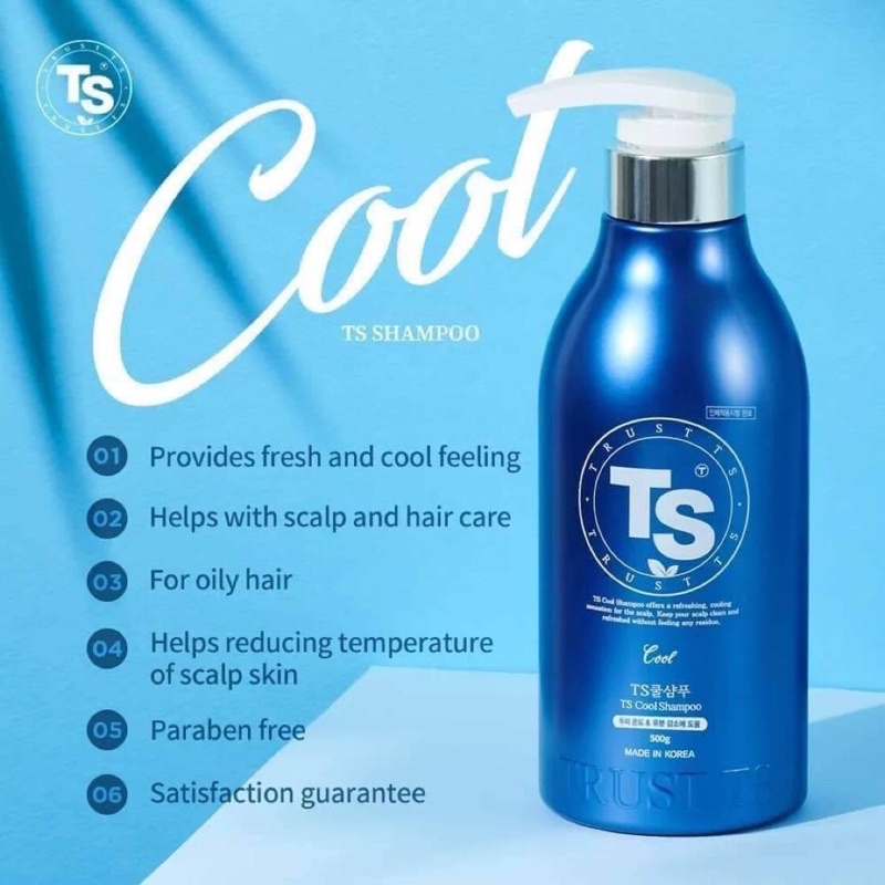 💥Ready Stock💥 [TS Shampoo] New Premium TS Shampoo 500ml, TS Cool Shampoo 500ml | Shopee Malaysia