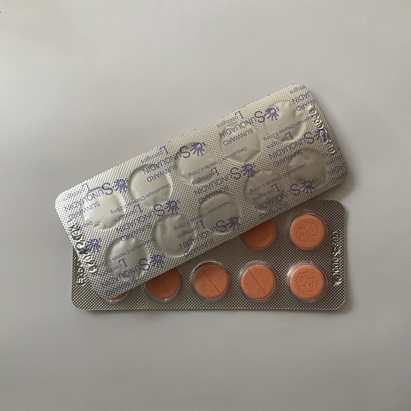 (KKM APPROVED) SORE THROAT|SUNWARD SUNQUADIN LOZENGES (SAKIT TEKAK) 10'S [ EXP 01/2030] | Shopee ...