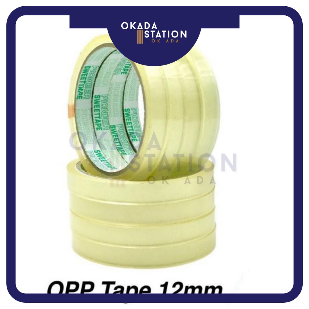 OKADA Clear Opp Tape (40YARD) / Packaging Tape / Clear Tape ...