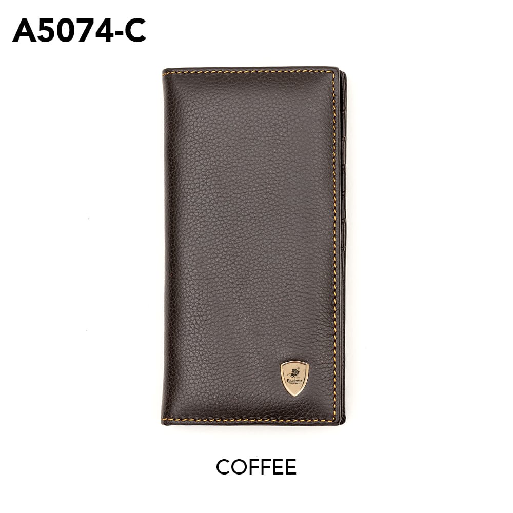 Original Polo Louie Top Grain Leather Bi-fold Long Wallet Premium ...