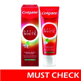 Colgate Optic White Toothpaste 100g New and Improved Formulation ...