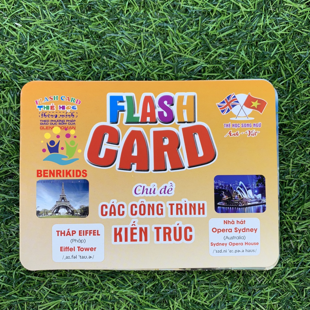 Smart Learning Card Set of Architectural Works in the World with Vivid ...