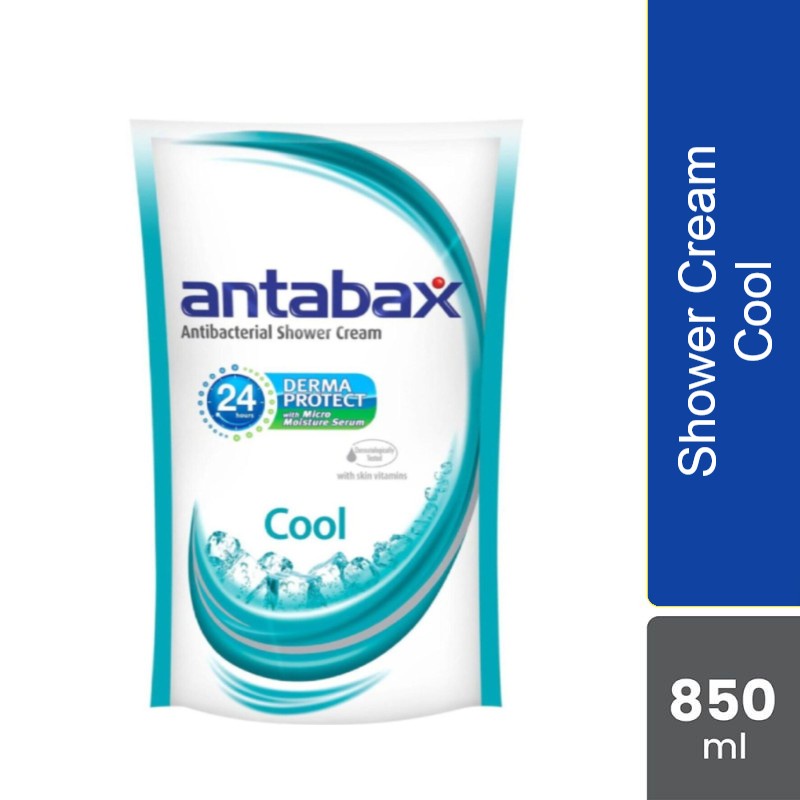 Antabax Antibacterial Shower Cream Body Wash Shampoo Gel (550ml Refill ...