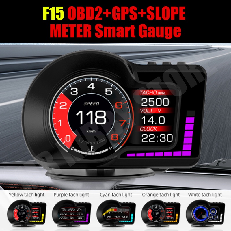 Digital meter HUD - F15 (Latest model 2022 ) | Shopee Malaysia
