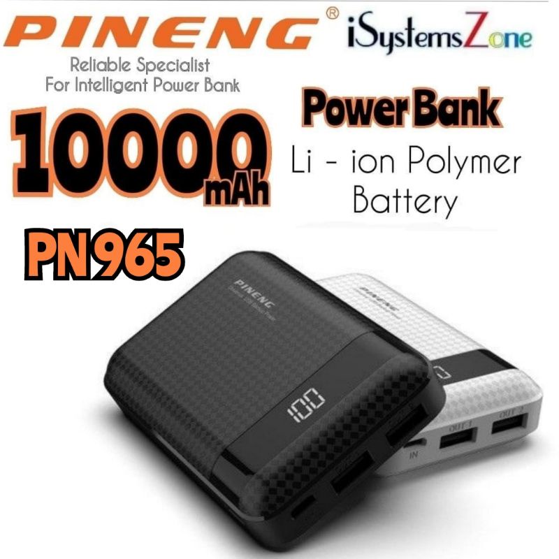 Pineng Power Bank PN965 10000Mah (New Model) | Shopee Malaysia