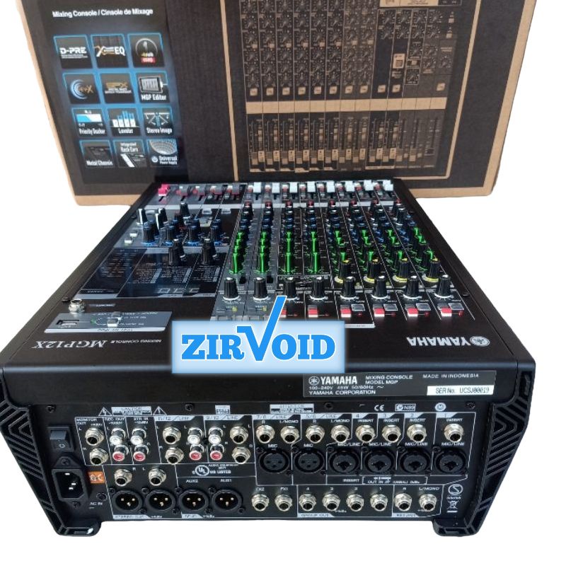 Yamaha MGP12X AUDIO MIXER 12 CHANNEL MGP 12x | Shopee Malaysia