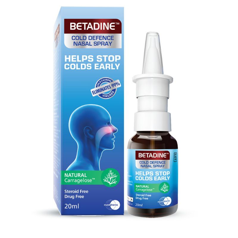 BETADINE COLD DEFENCE NASAL SPRAY 20ML | Shopee Malaysia