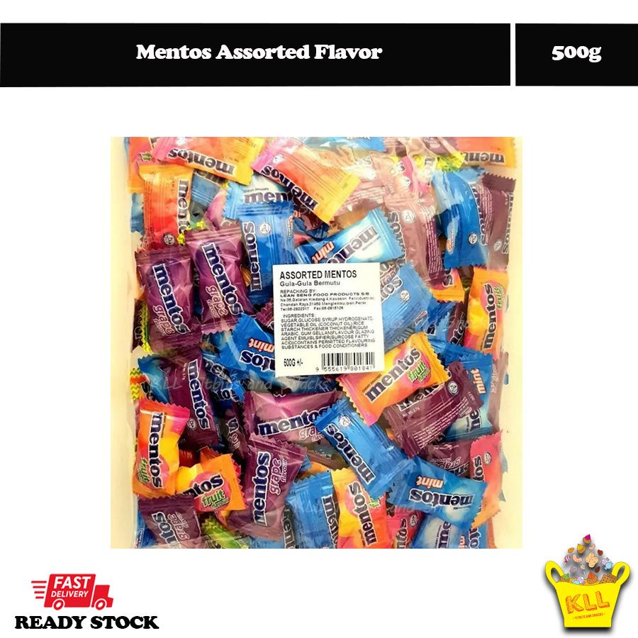 Mentos Assorted Flavor - 500g | Shopee Malaysia
