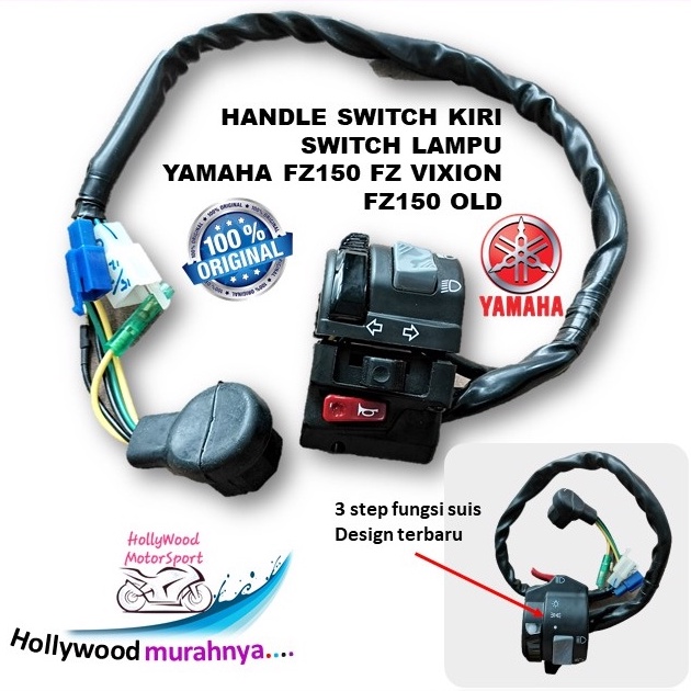 YAMAHA FZ150 FZ150i SWITCH KIRI SIAP BUTTON ON OFF LAMPU DEPAN 100% ...