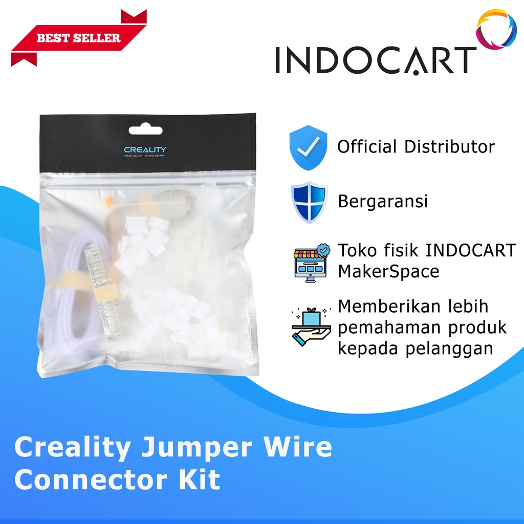 Indocart 3D Printer Jumper Wire Connector Kit Male Female | Shopee Malaysia