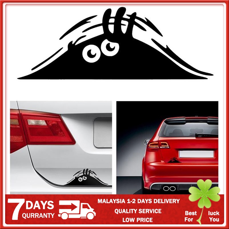 Funny Peeking Monster Auto Car Walls Windows Sticker Used for car and ...