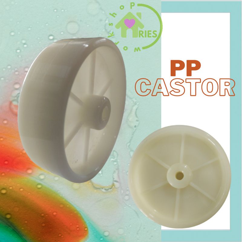 4" replacement PP castors / 100mm PP wheel / wheel for DIY trolley / PP ...