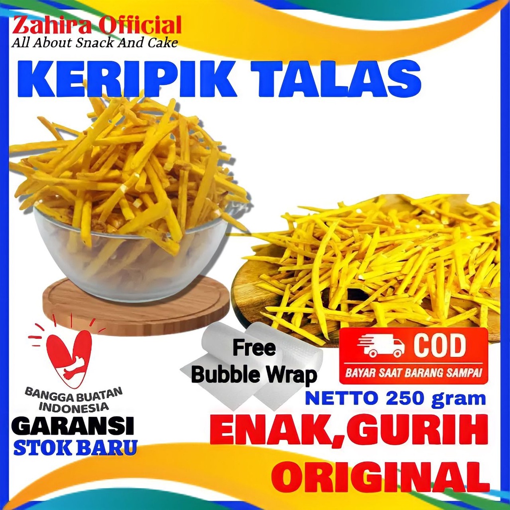 Yellow Taro Stick Chips Traditional Snack Savory Taro Potato Chips 250 ...