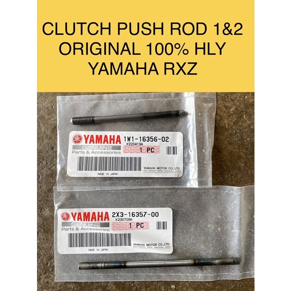 RXZ CLUTCH PUSH ROD 1 & 2 ORIGINAL 100% HLY FOR YAMAHA RXZ BOSCH MILLI ...
