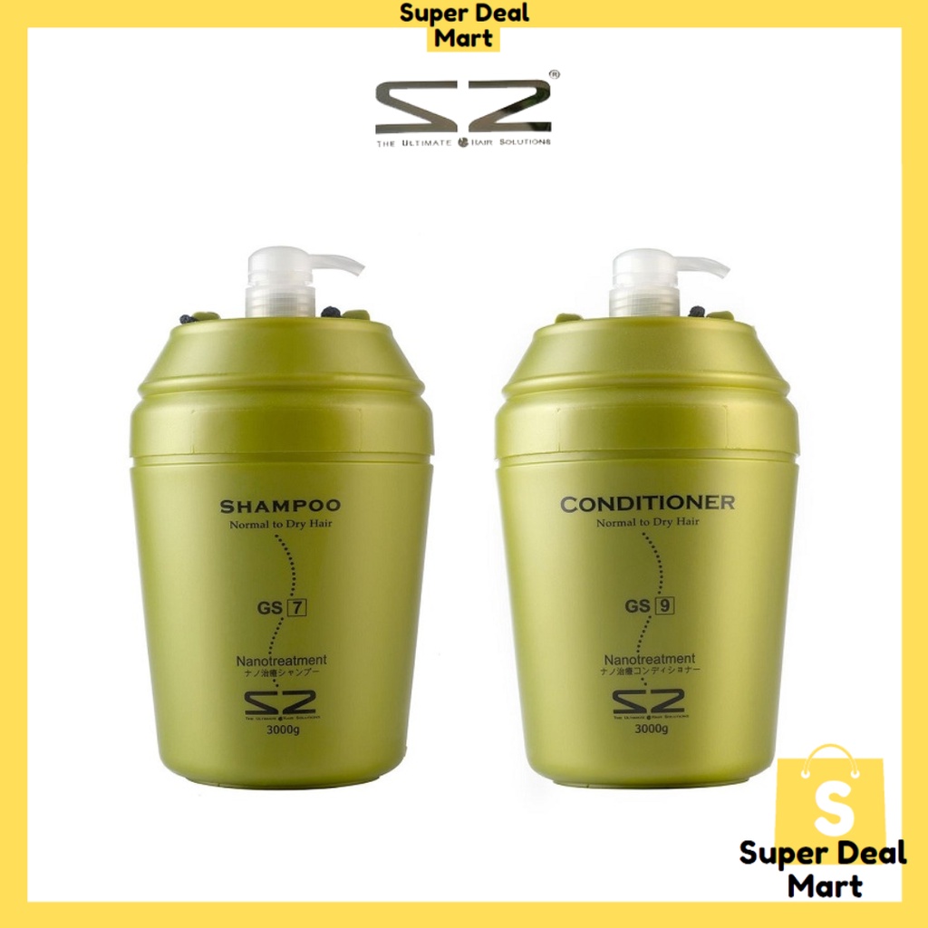S2 Shampoo Nanotreatment ( GS-7 ) 3000ml / S2 Conditioner Nanotreatment ...