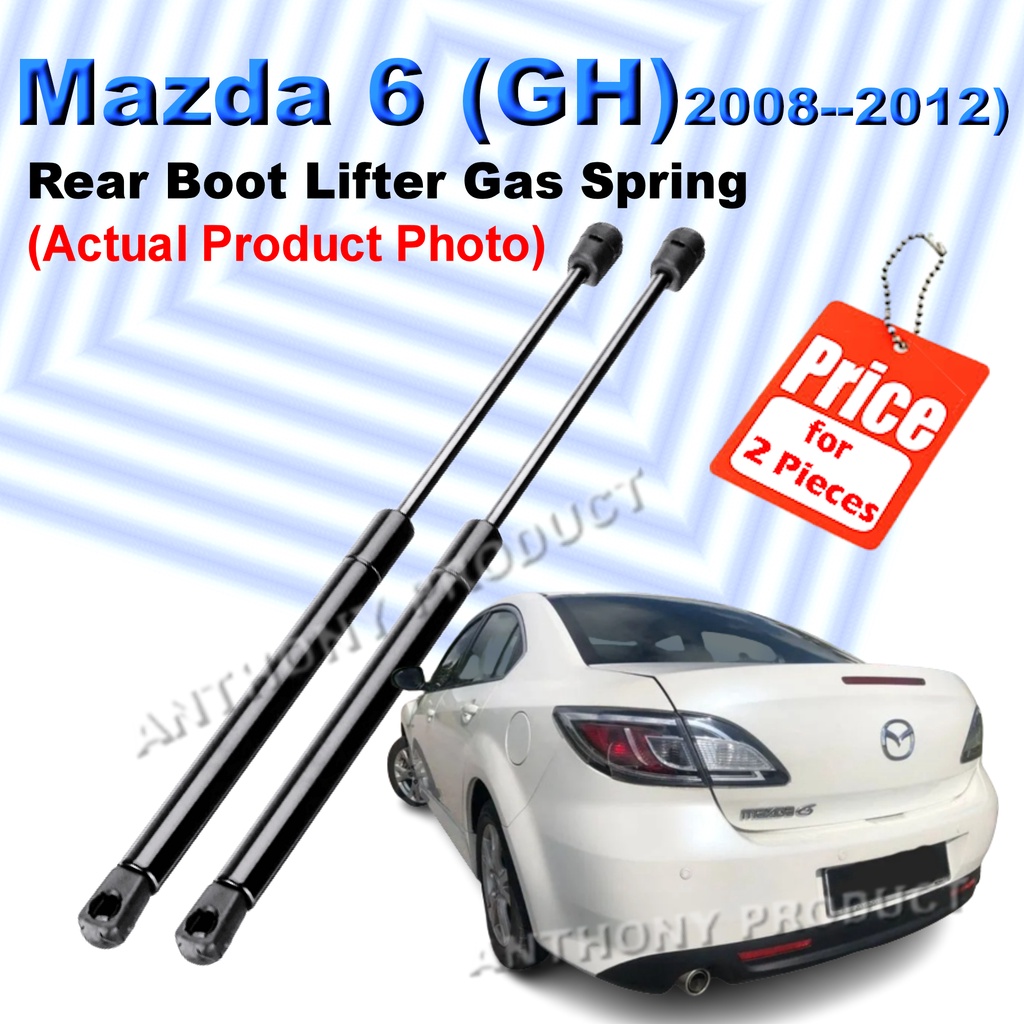 Mazda 6 (GH) 2008-2012 Rear Boot Lifter Rear Gas Spring (2 Pieces ...