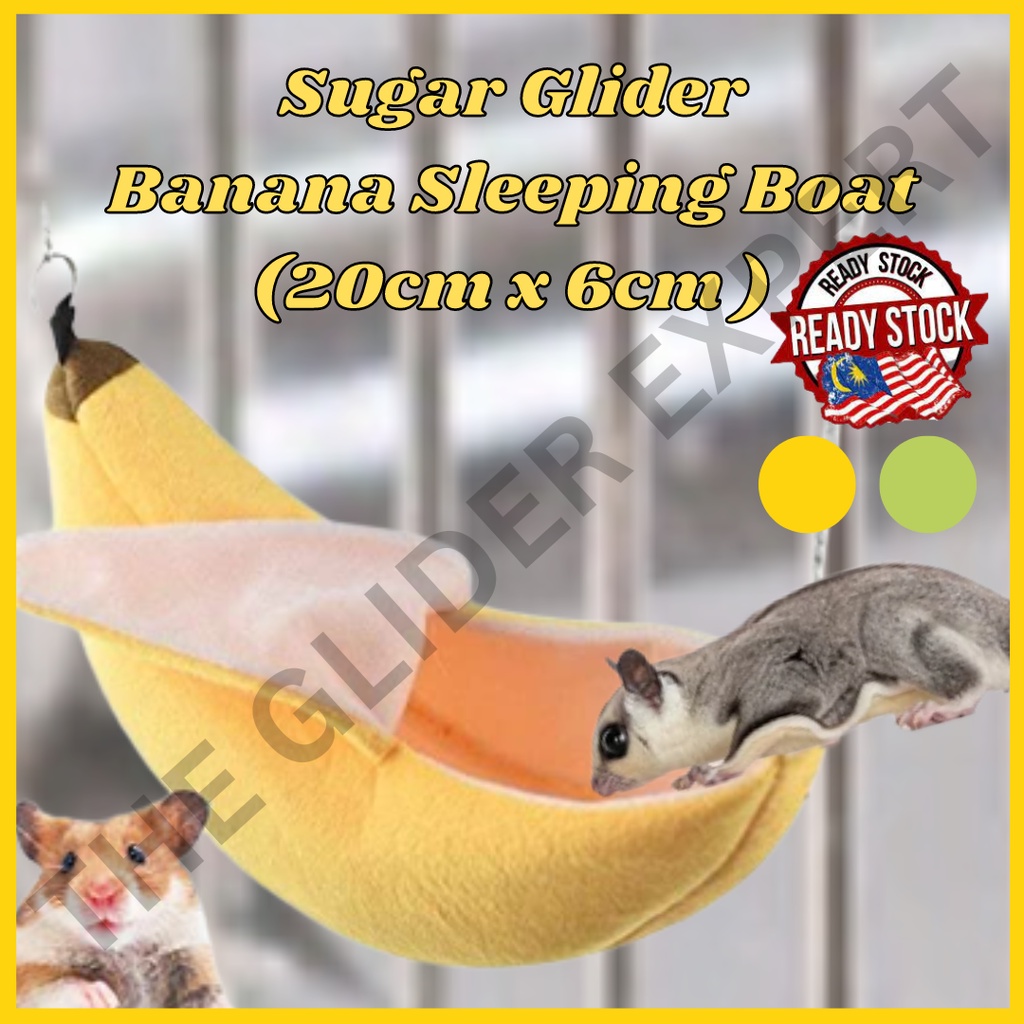 Sugar Glider Sleeping Pouch Banana Hammock 蜜袋鼯小宠香蕉吊床 | Shopee Malaysia