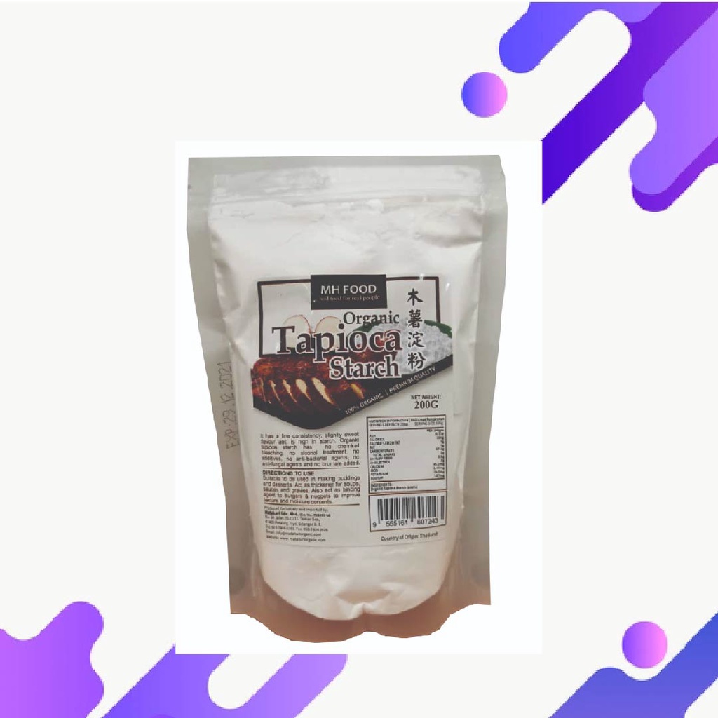 Matahari - Organic Tapioca Starch 有机木薯淀粉 200g | Shopee Malaysia
